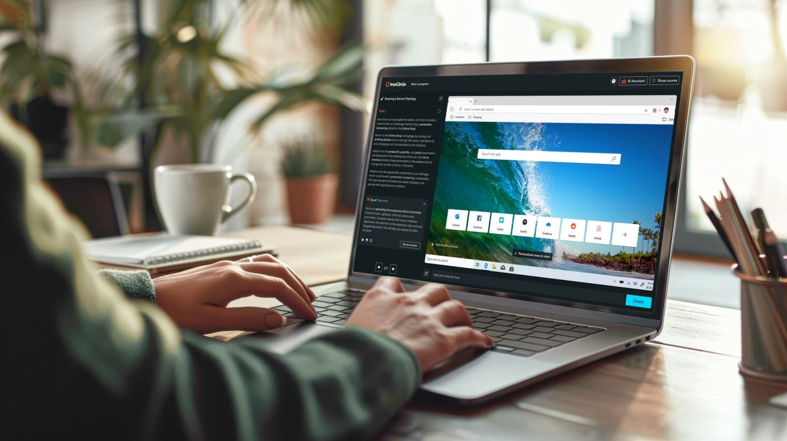 IronCircle Platform - Immersive AI Cybersecurity Training